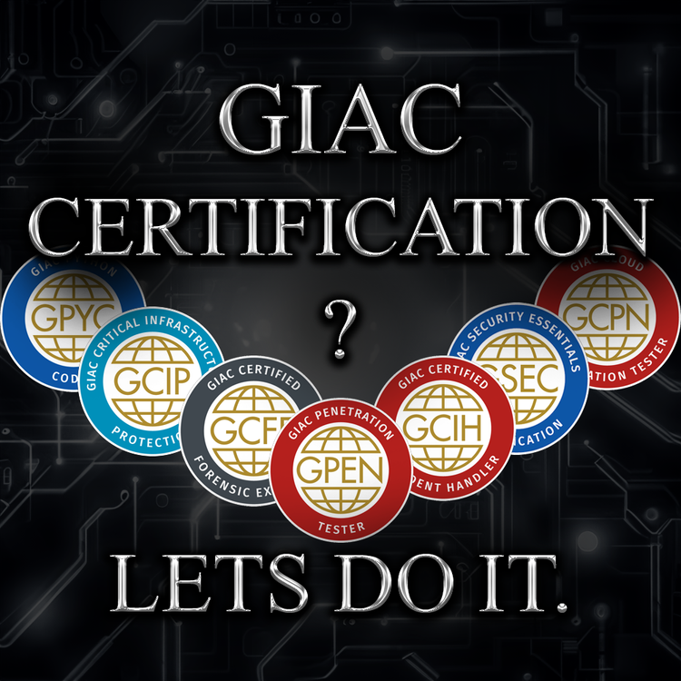 Let Me Help You Pass GIAC Certifications. — Warren Cyber