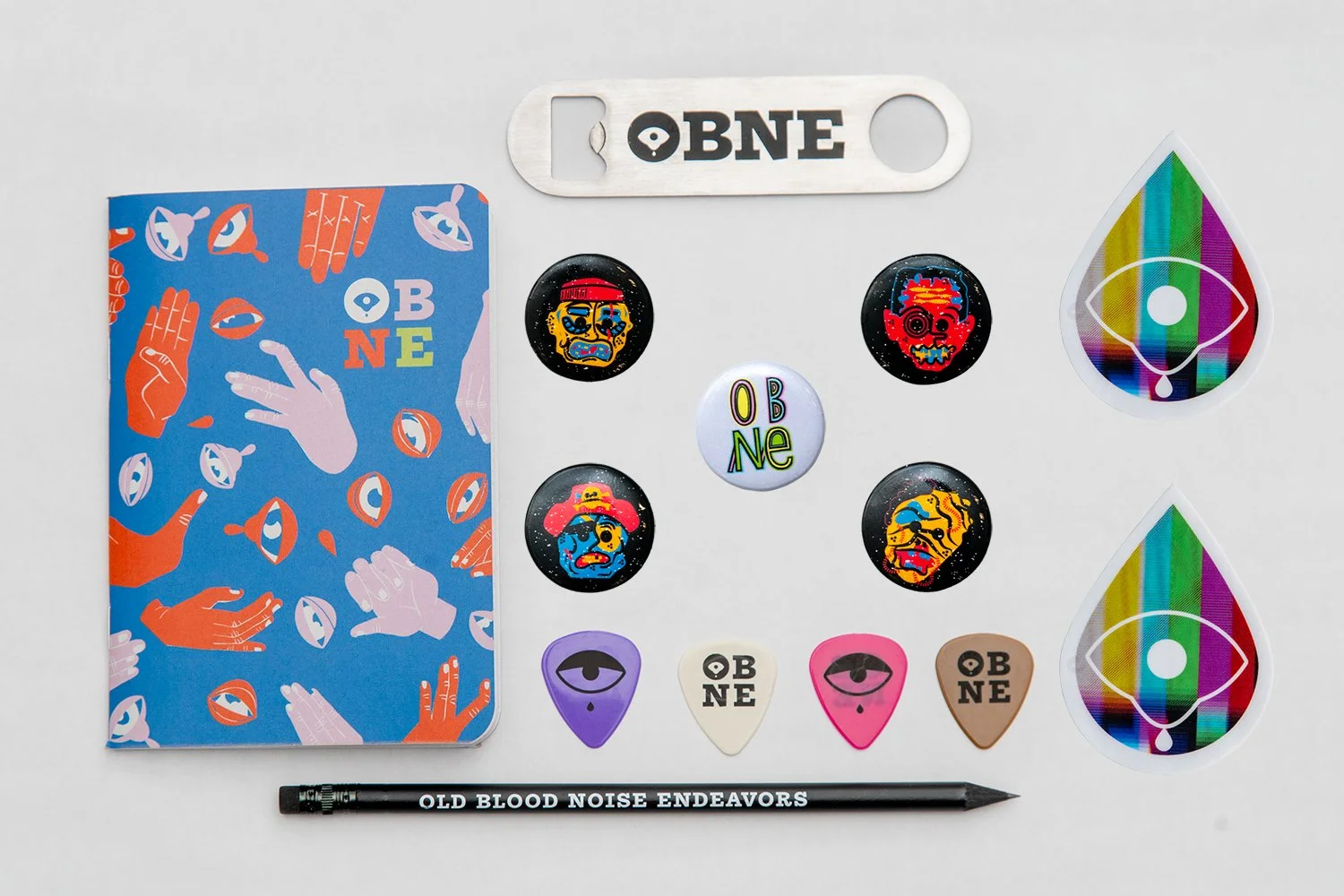 Old Blood Noise Endeavors — OBNE Sticker Bundle