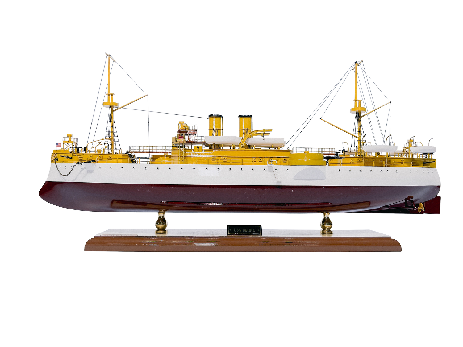 Museum of Military Models - USS Maine (1889)