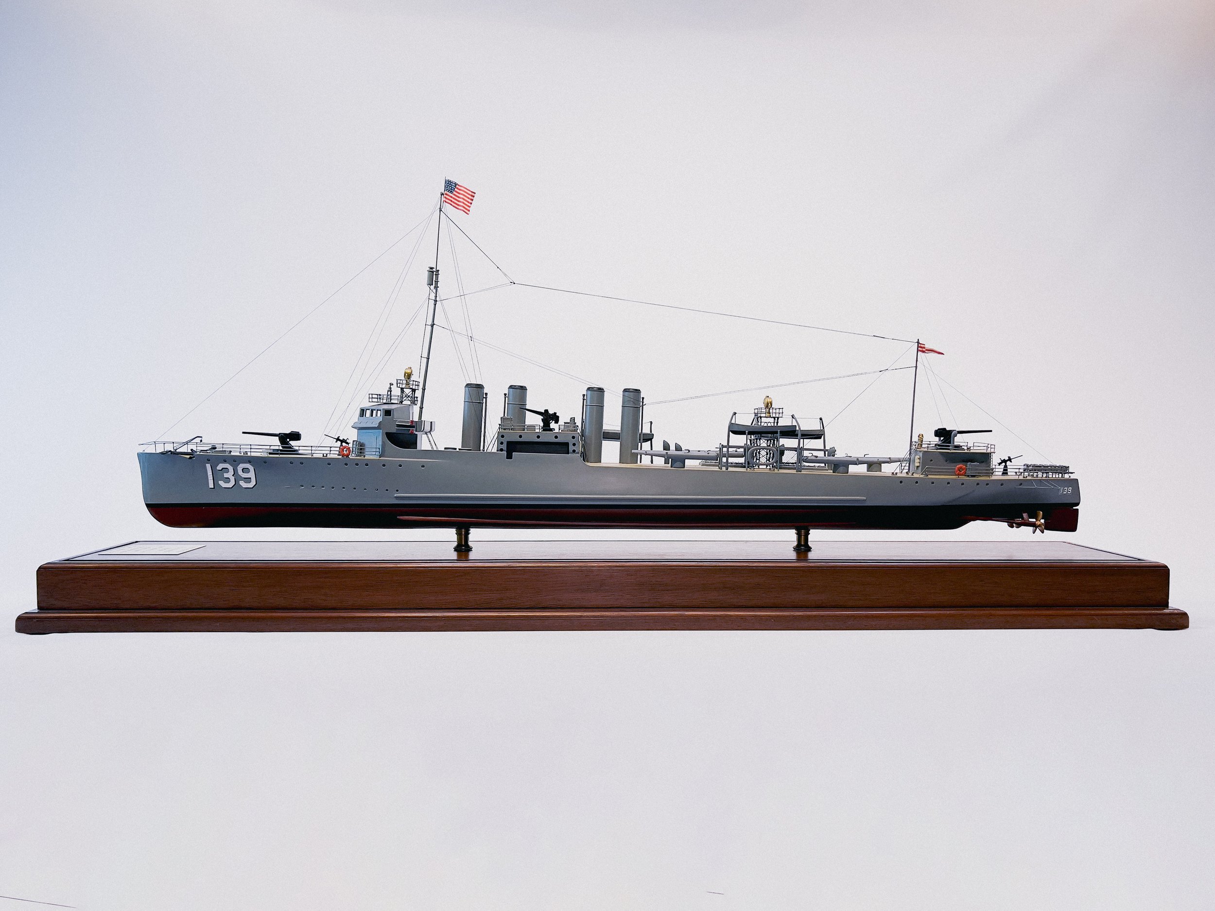 Museum of Military Models - USS Ward
