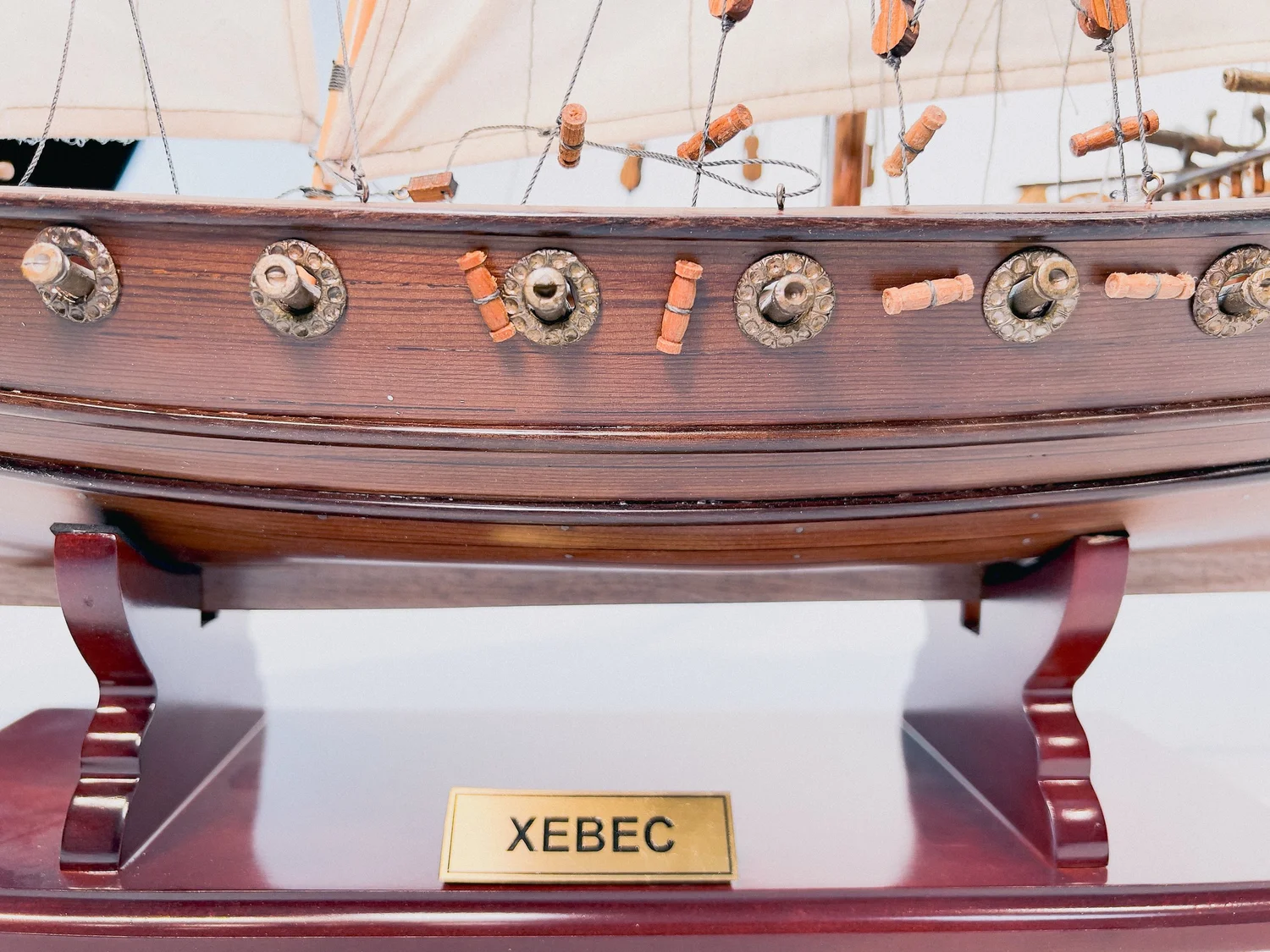 Museum of Military Models - Xebec Frigate