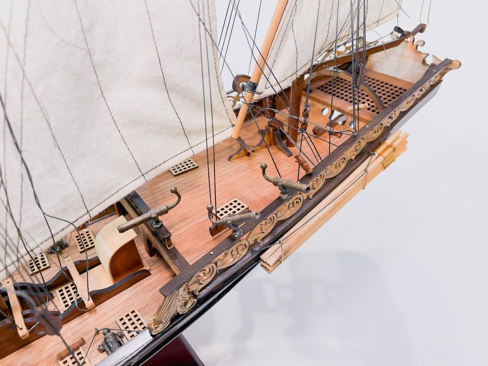 Museum of Military Models - Xebec Frigate