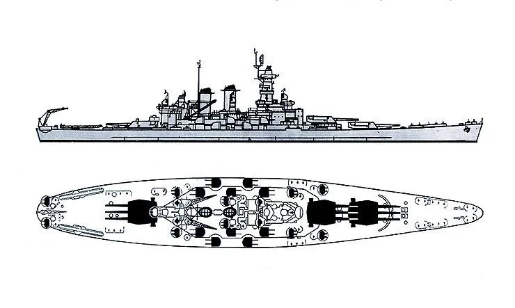 Museum of Military Models - USS Tennessee (BB-43)