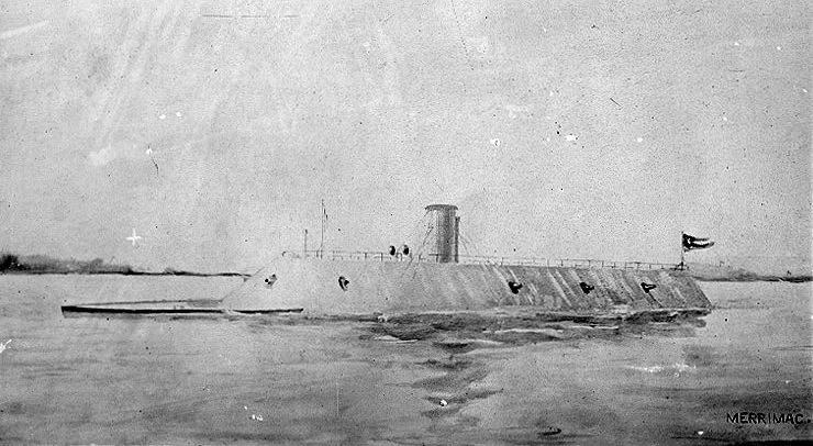 Museum of Military Models - CSS Virginia