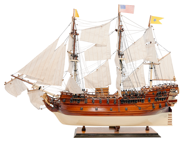 Museum of Military Models - USS Bonhomme Richard