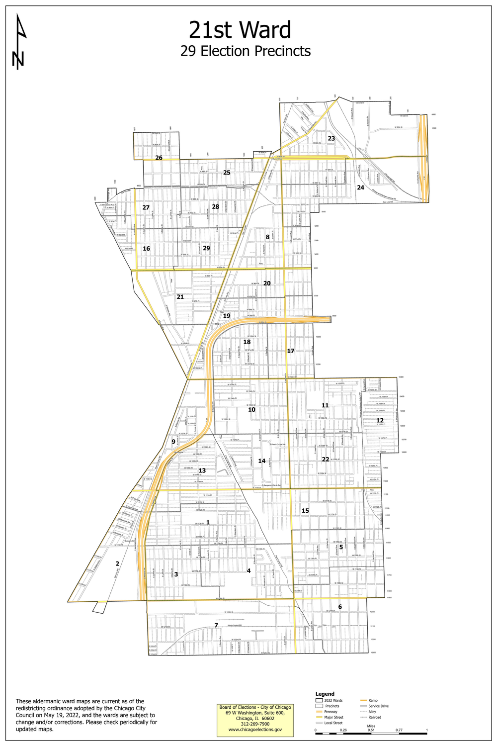Ward Map — AldMosley21