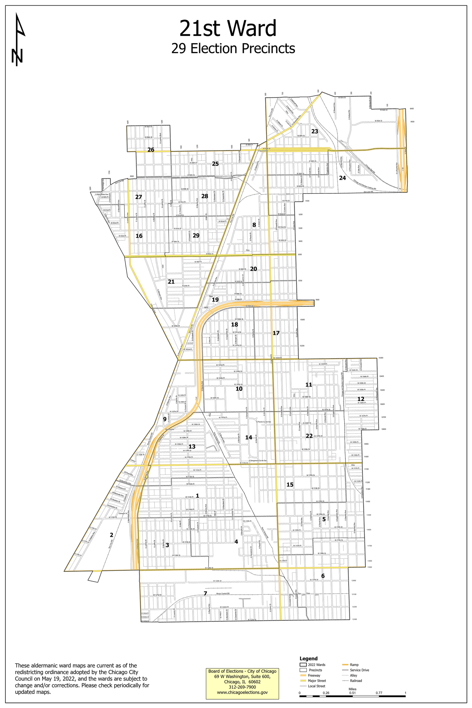 Ward Map — AldMosley21