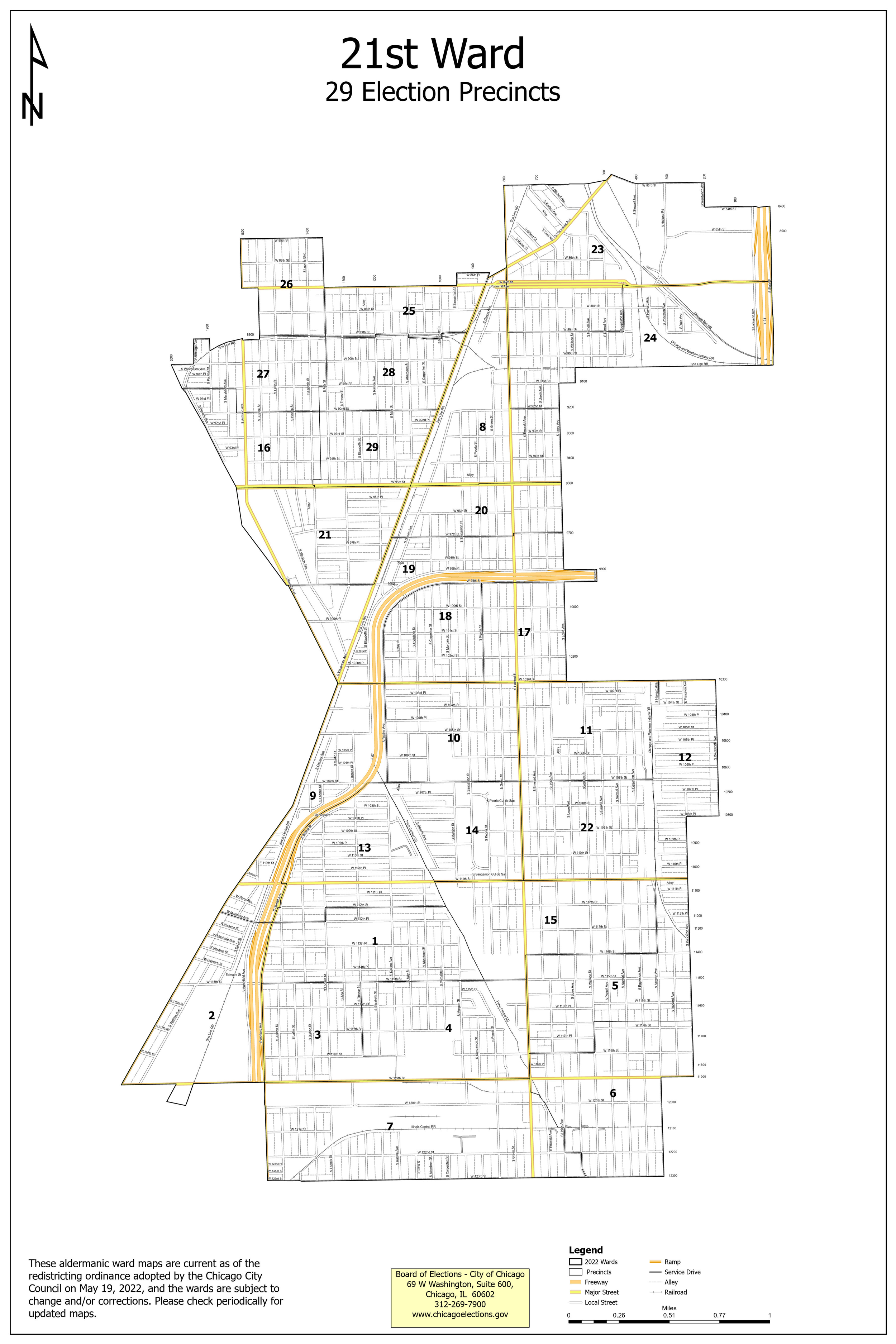 Ward Map — AldMosley21