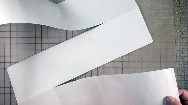 Tutorial: gel printed booklet made from one sheet of paper — Drew ...