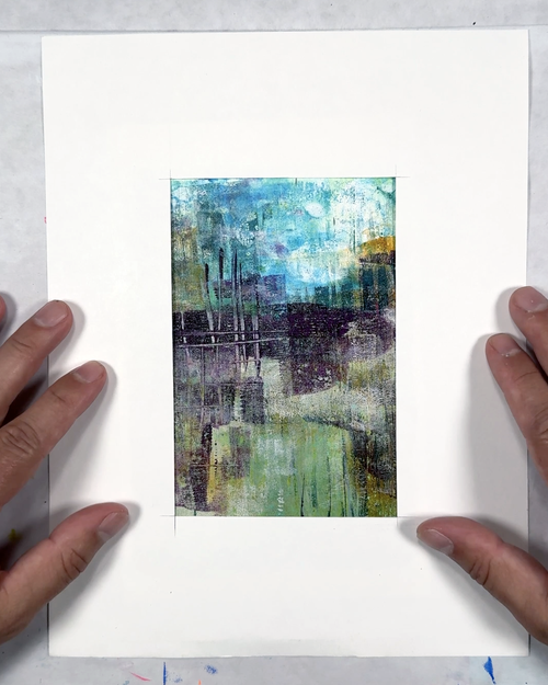 How to Make Abstract Landscapes with a Gel Plate — Drew Steinbrecher Art