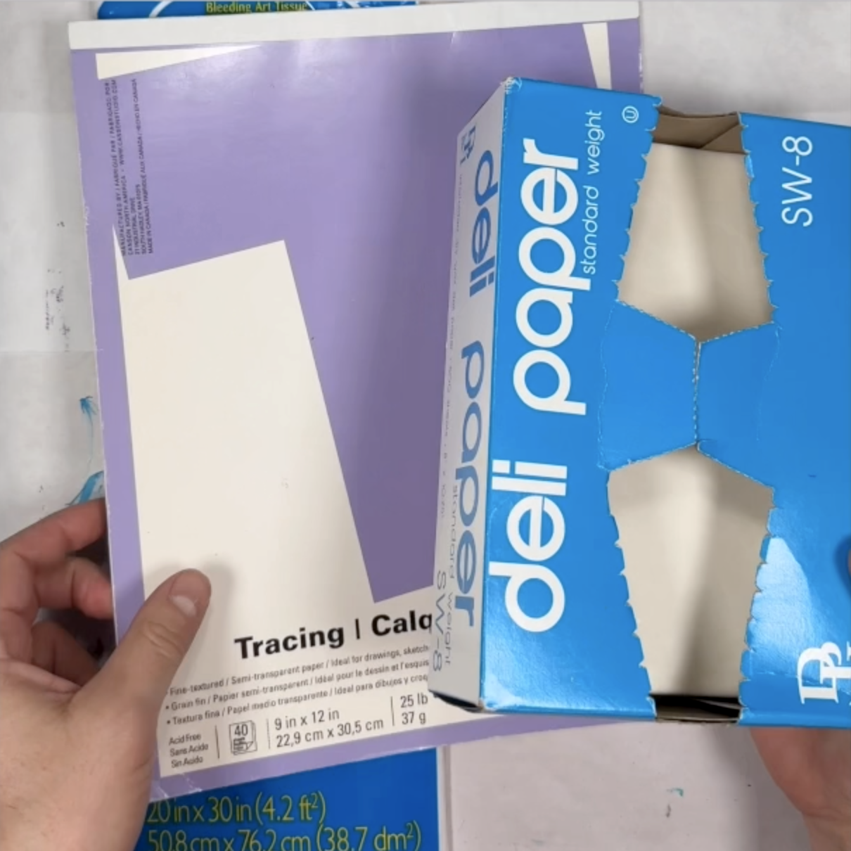 Tutorial: gel plate printing on tissue paper — Drew Steinbrecher Art
