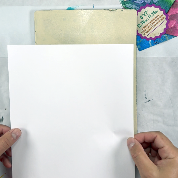 Tutorial: make layered monoprints using your own stencils. — Drew ...