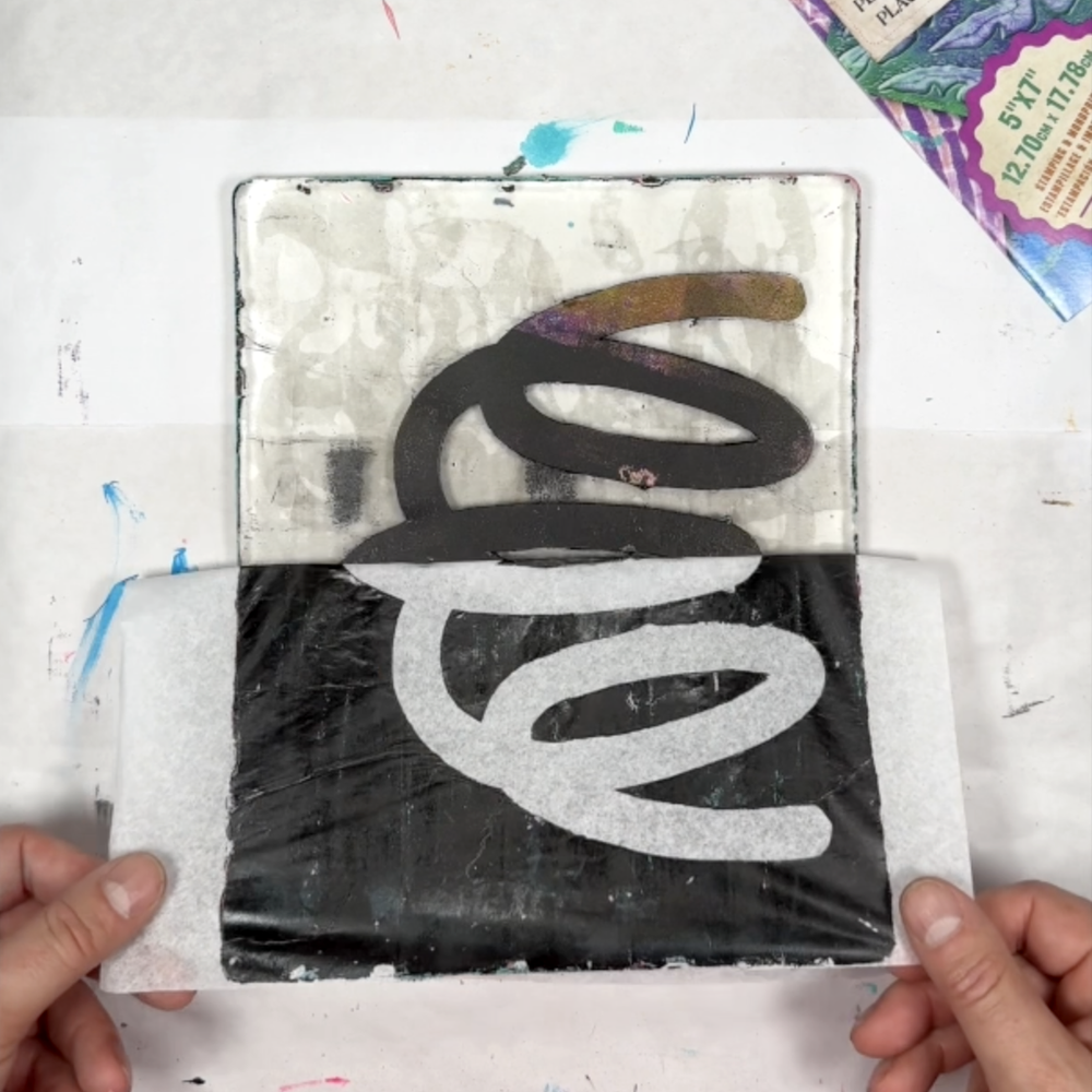 Tutorial: gel plate printing on tissue paper — Drew Steinbrecher Art