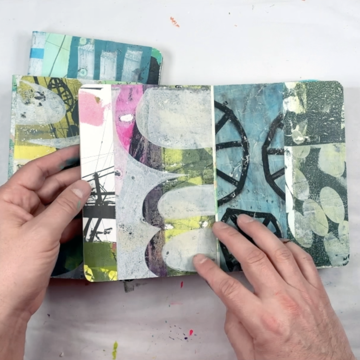 Tutorial: board book collages — Drew Steinbrecher Art