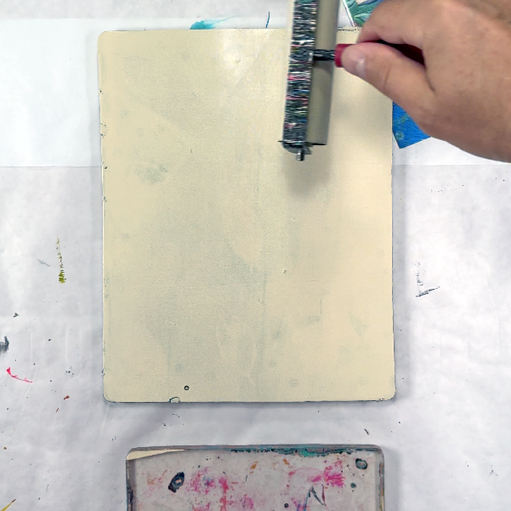 Tutorial: make layered monoprints using your own stencils. — Drew ...