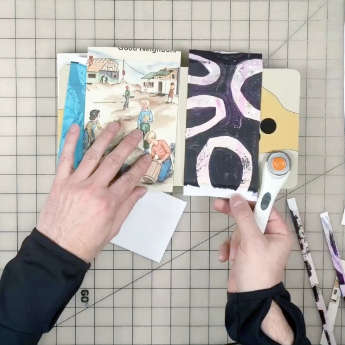 Tutorial: board book collages — Drew Steinbrecher Art