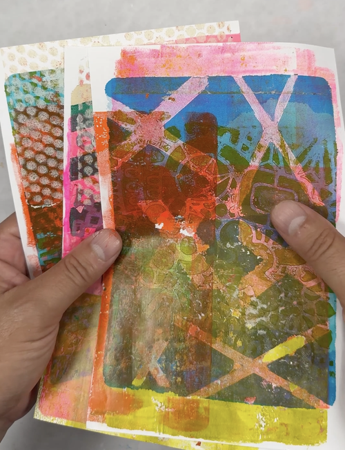 Tutorial: Masked letter print cards — Drew Steinbrecher Art