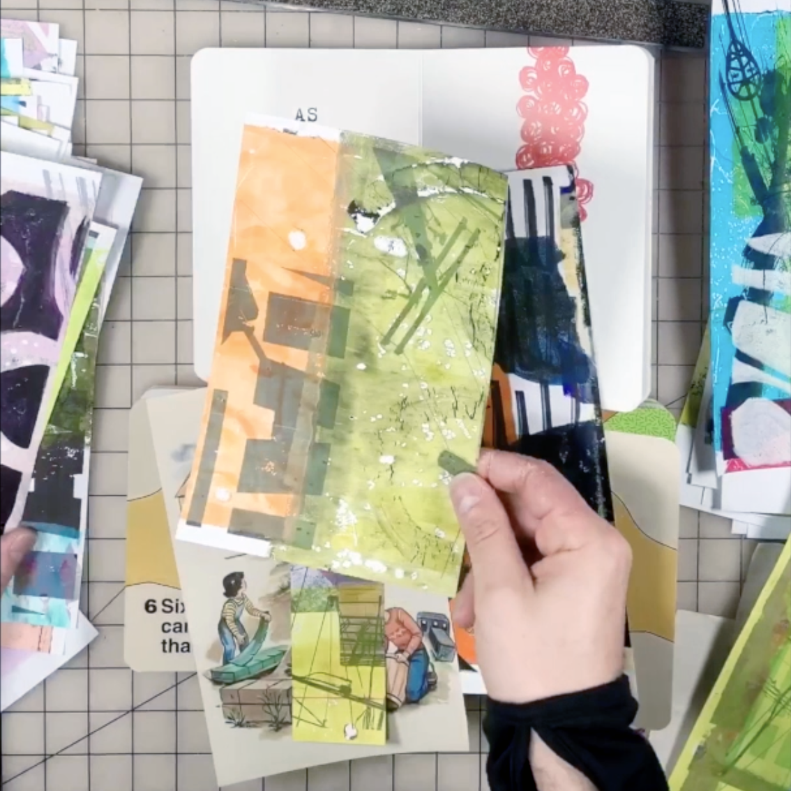 Tutorial: board book collages — Drew Steinbrecher Art