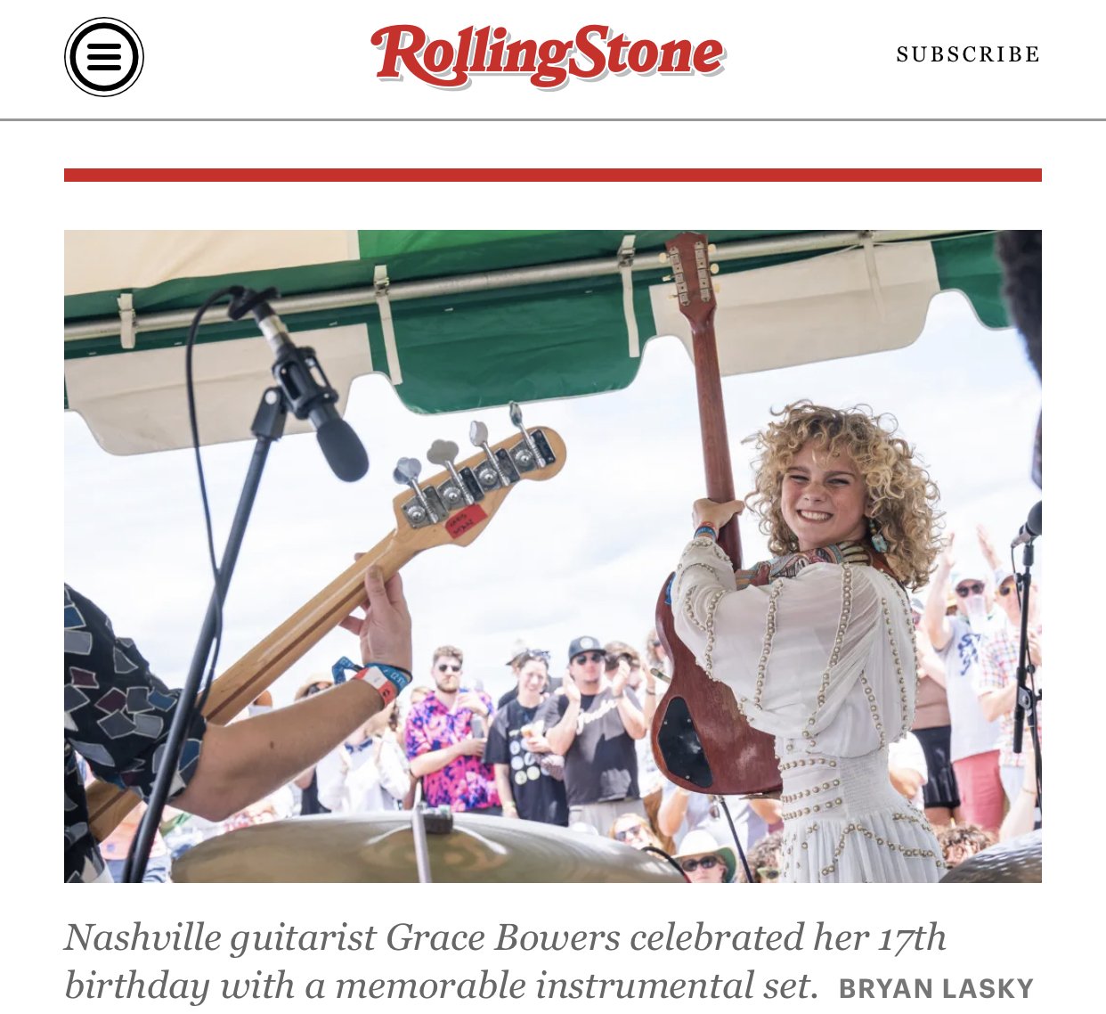 Press — GRACE BOWERS