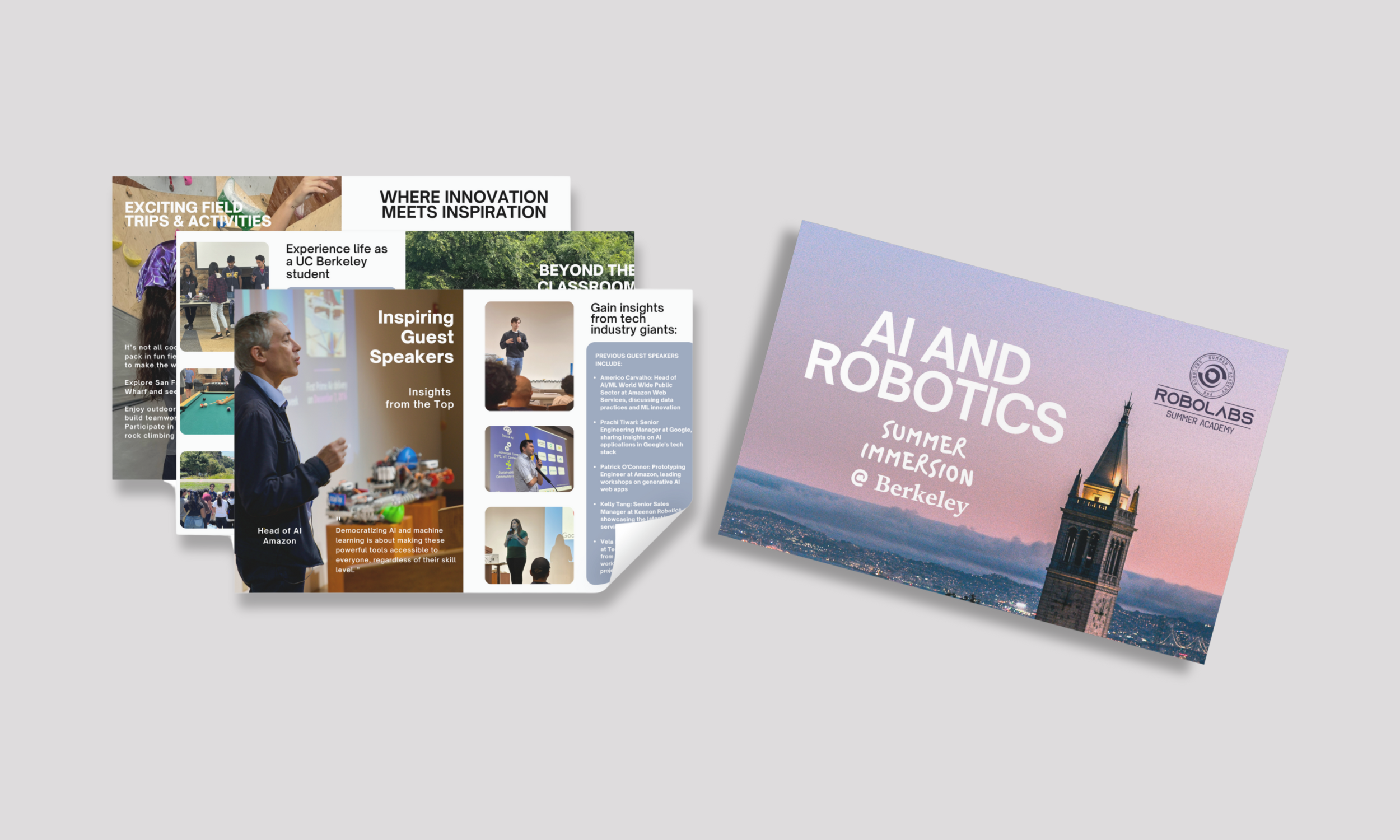 RSA Brochure | Robolabs: K-12 Robotics, Patent, College Consulting Class