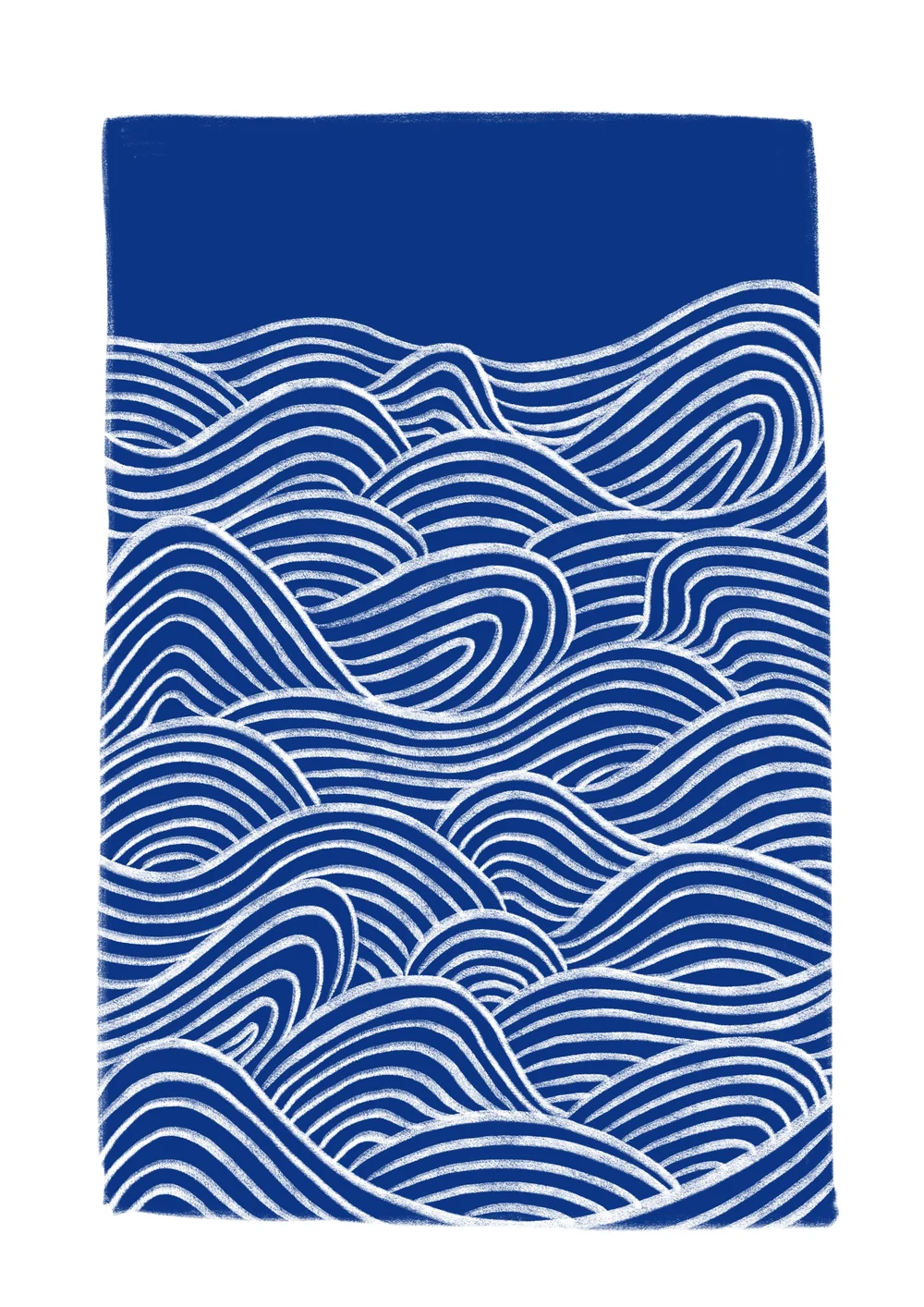 High Vibration Abstract Art Print – Earthy Minimalist Line Art by Ula ...