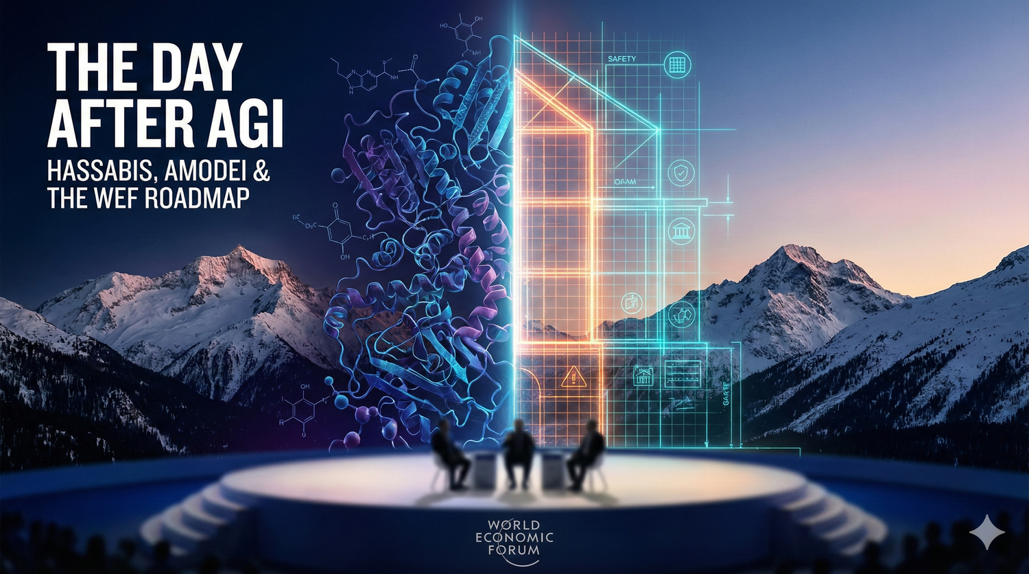 The Day After AGI: What Demis Hassabis and Dario Amodei said at The ...