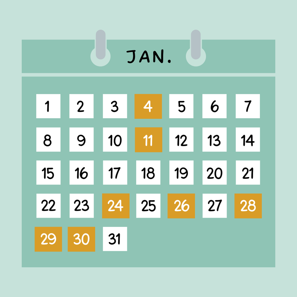 Awareness Calendar — Spoonie Sister Shop