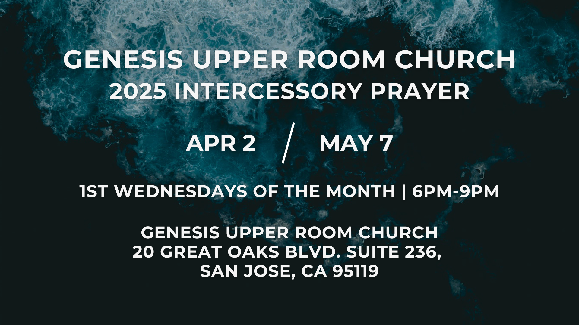GENESIS UPPER ROOM CHURCH