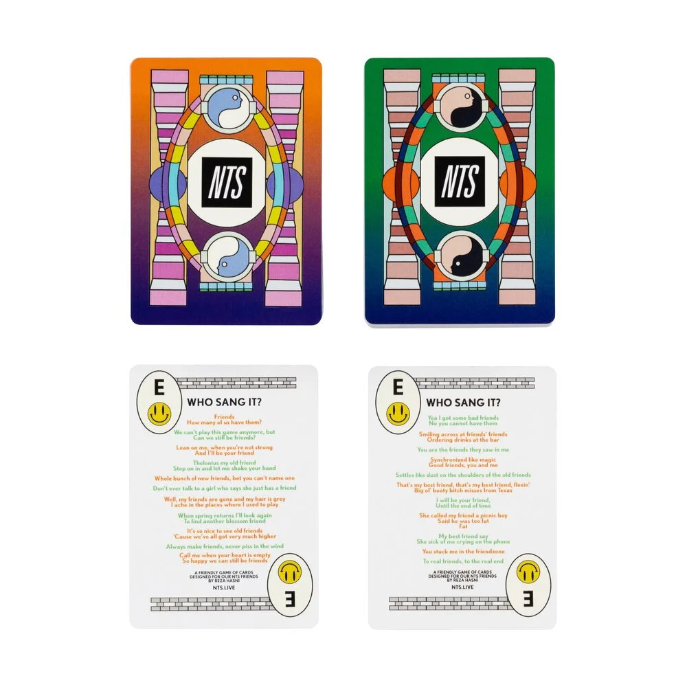 A Friendly Game Of Cards for NTS Radio — Reza Hasni