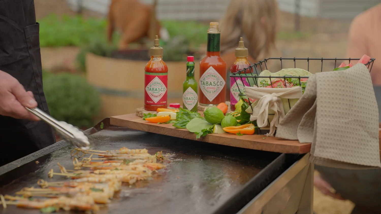 Middle Eastern BBQ Prawn Skewers — The Garden Hustle