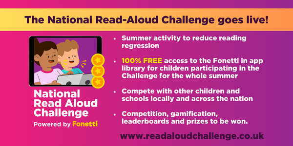 The National Read-Aloud Challenge goes live! — Fonetti