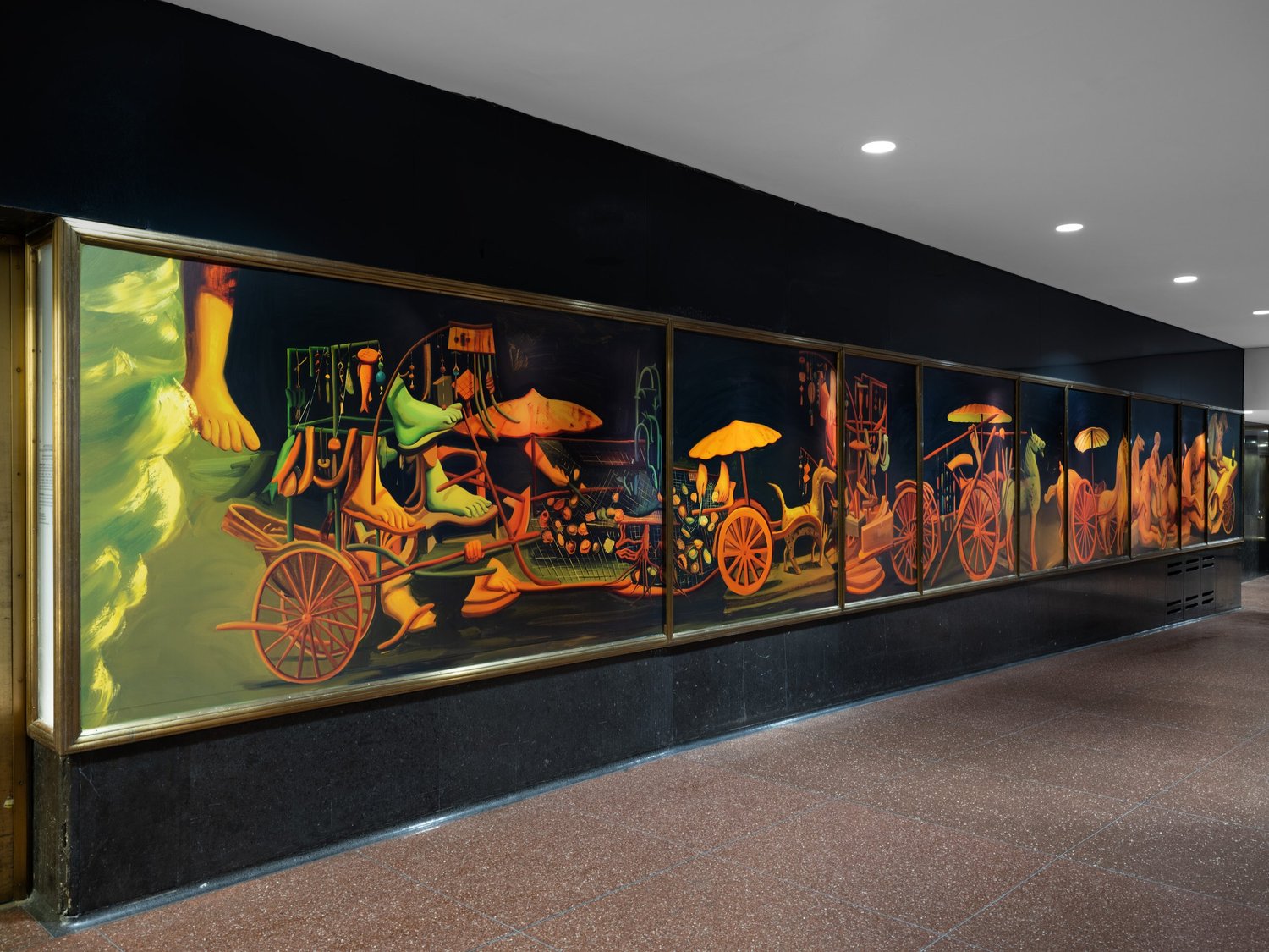 DOMINIQUE FUNG AT ROCKEFELLER CENTER — Art Production Fund