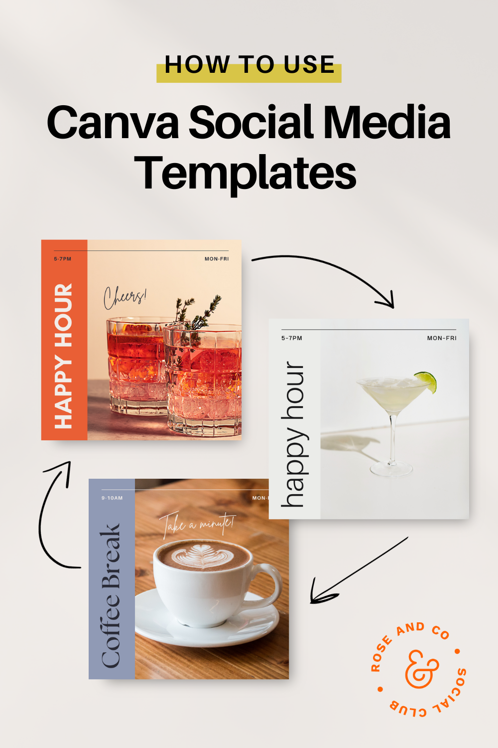 How Canva Social Media Templates Make Your Feeds Fire — Rose & Co ...
