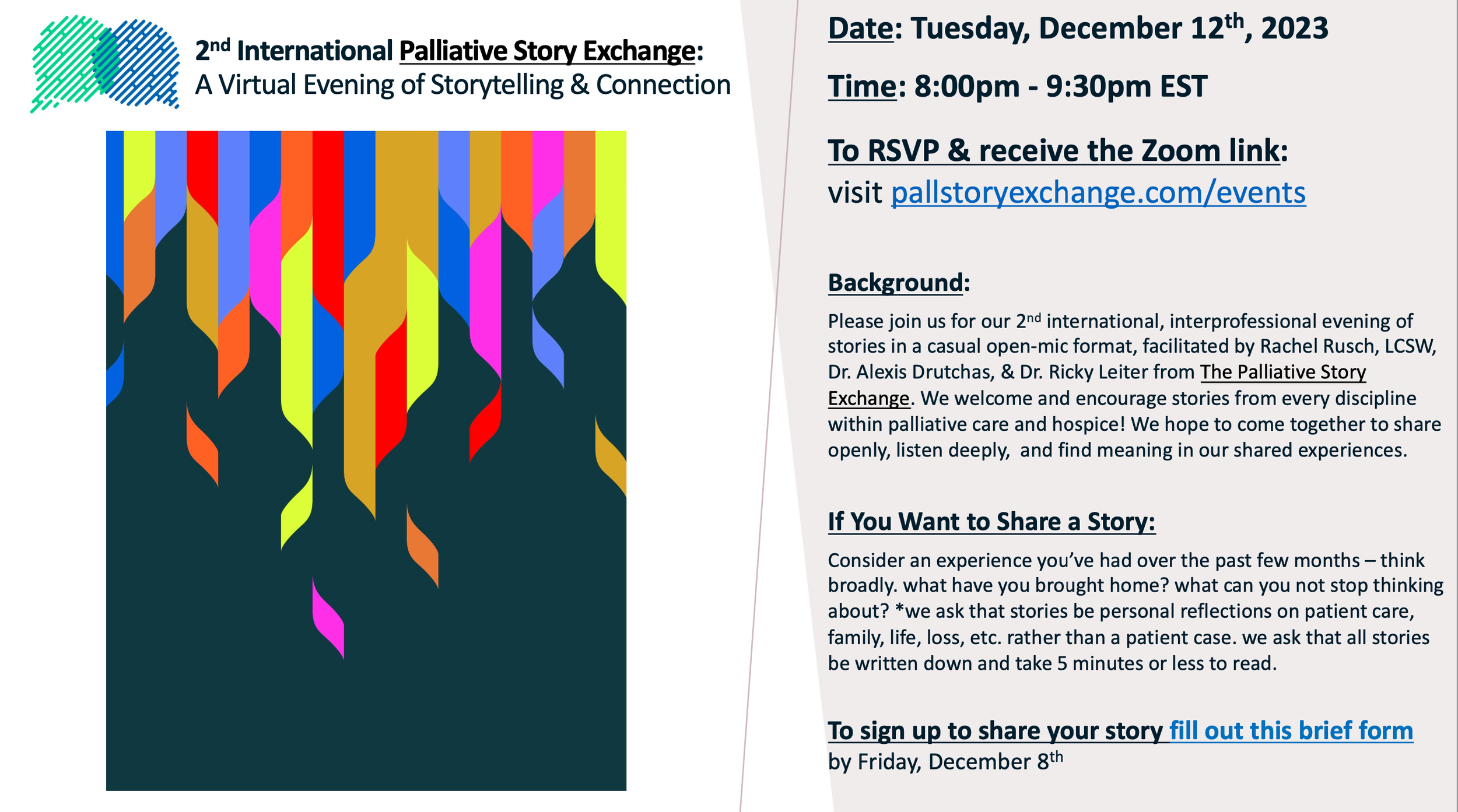 Initiatives — The Palliative Story Exchange