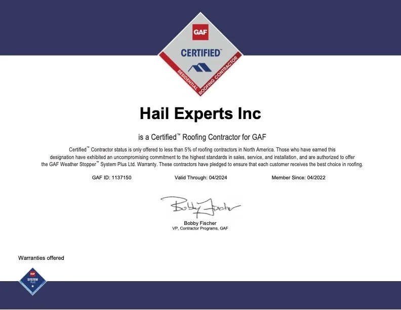 Hail Experts Local Roofing - Your Local Roofing Experts