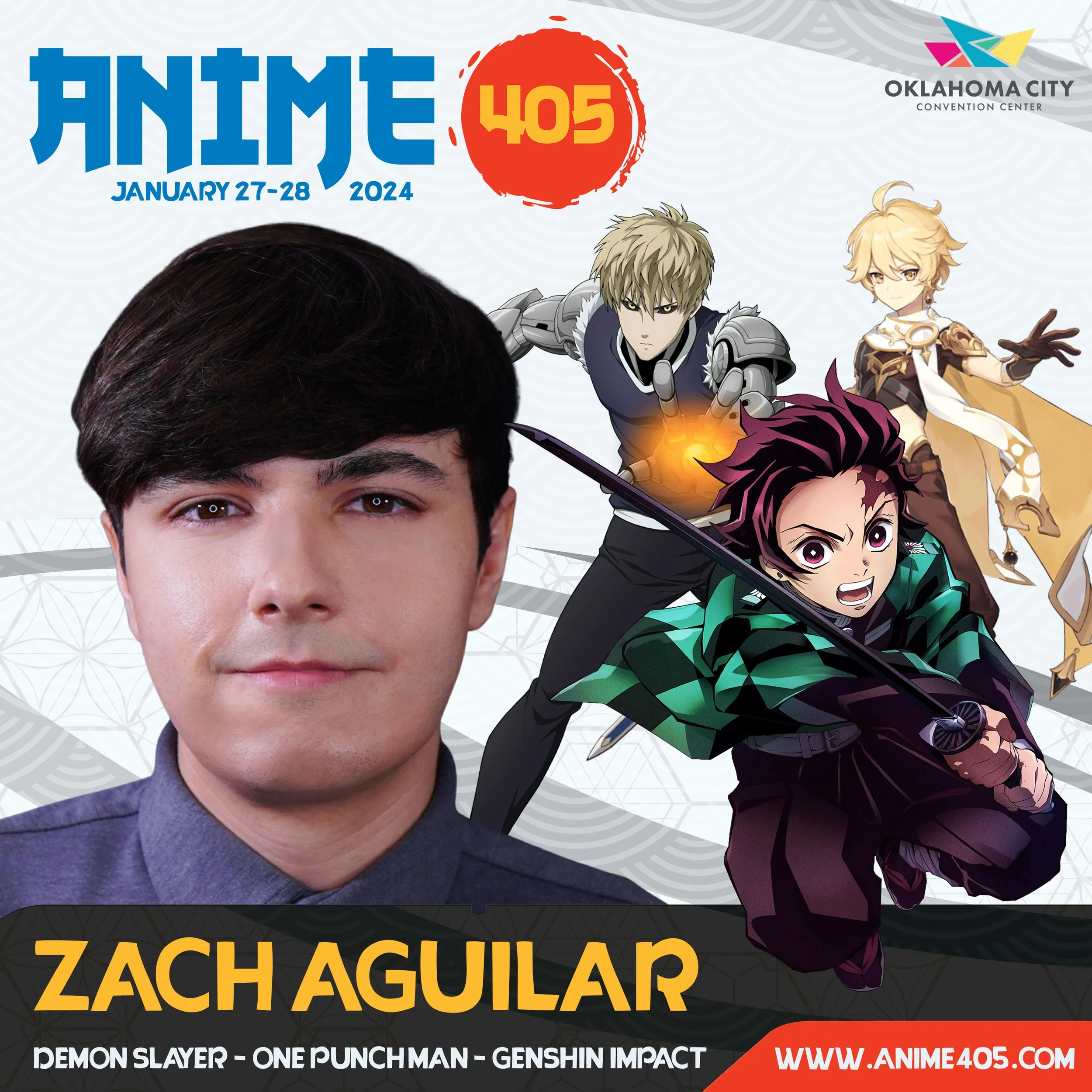 GUESTS — Anime 405 - Oklahoma City, OK - January 27th-28th, 2024