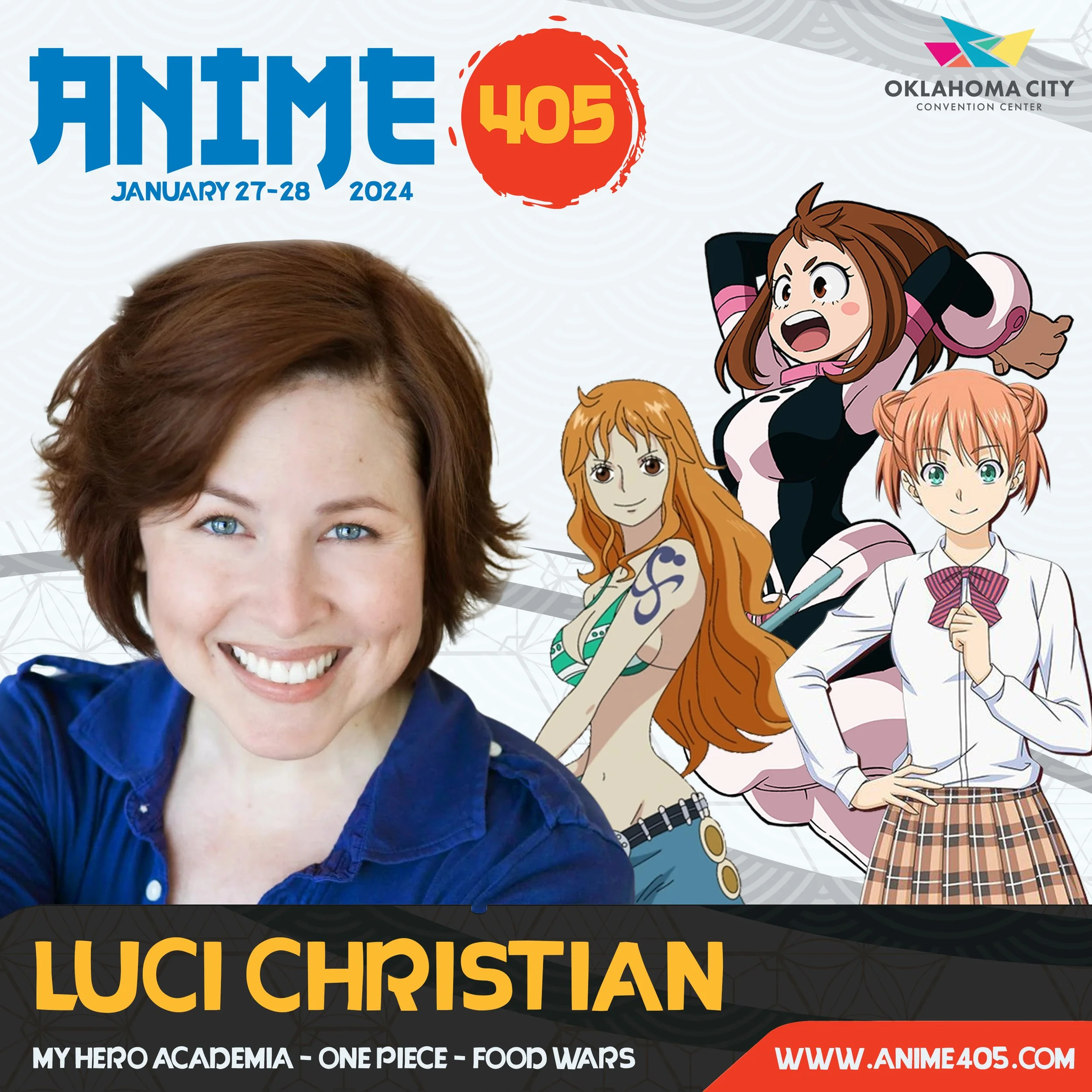 GUESTS — Anime 405 - Oklahoma City, OK - January 27th-28th, 2024