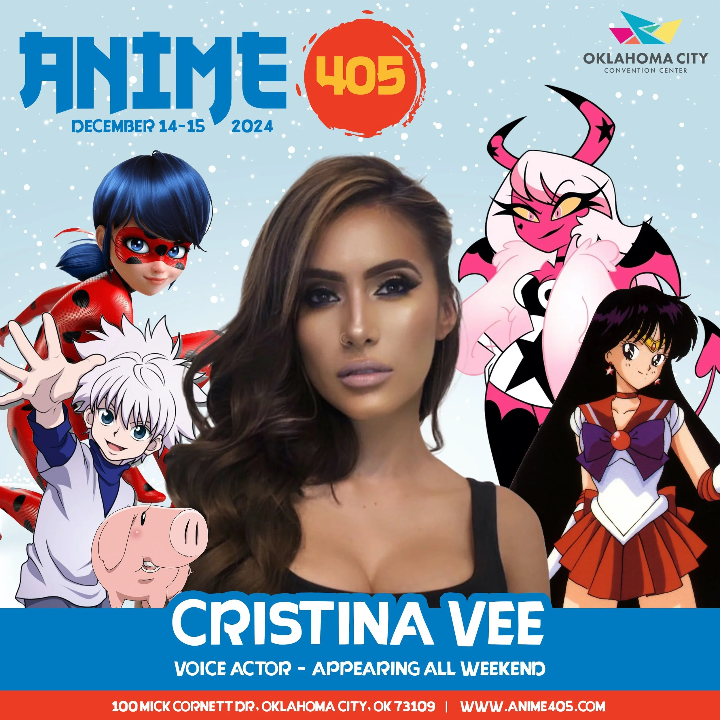 GUESTS | Meet Your Favorite Stars — Anime 405 - Oklahoma City, OK ...
