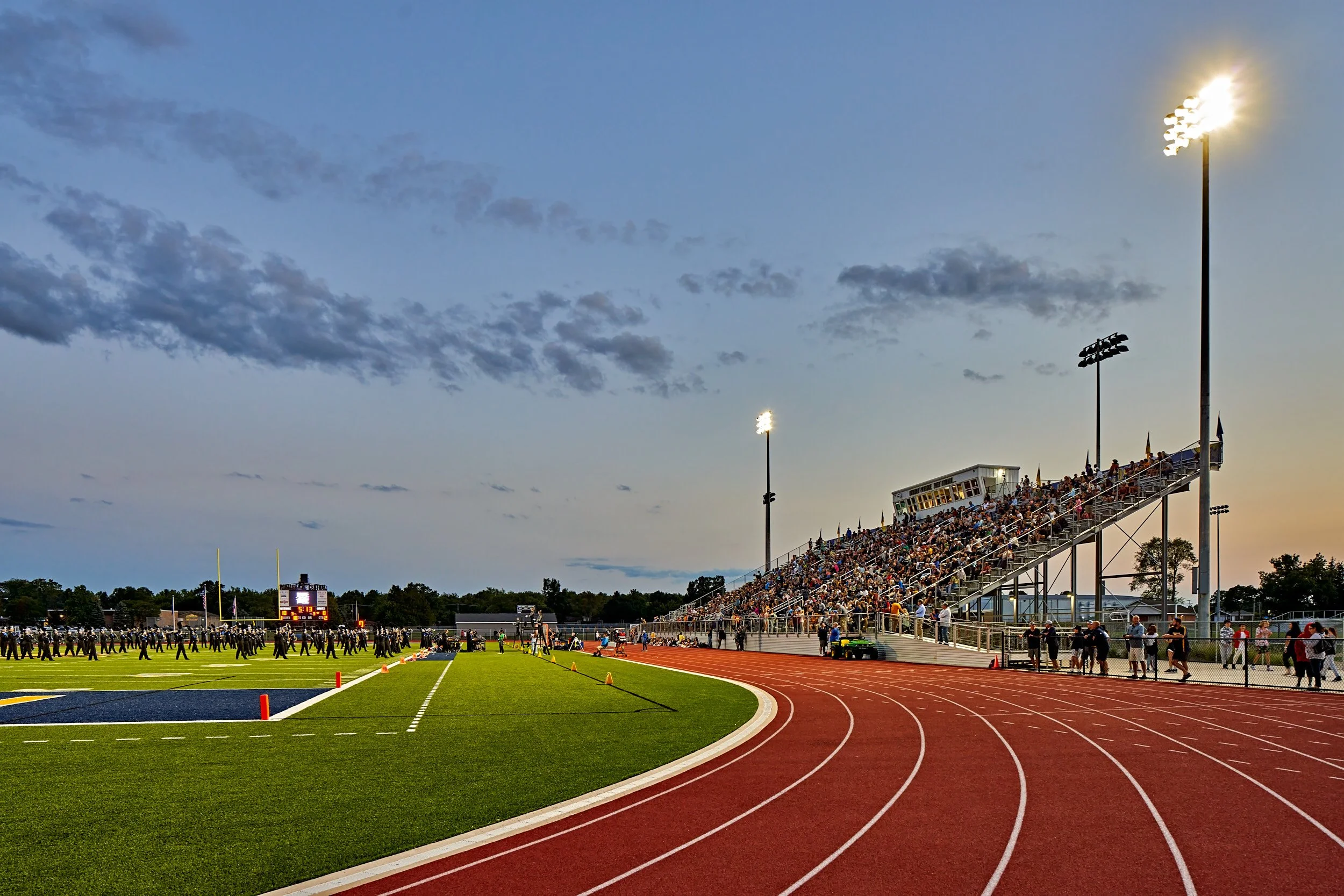 Portage Public Schools Central Athletic Fields — C2AE Architecture and ...