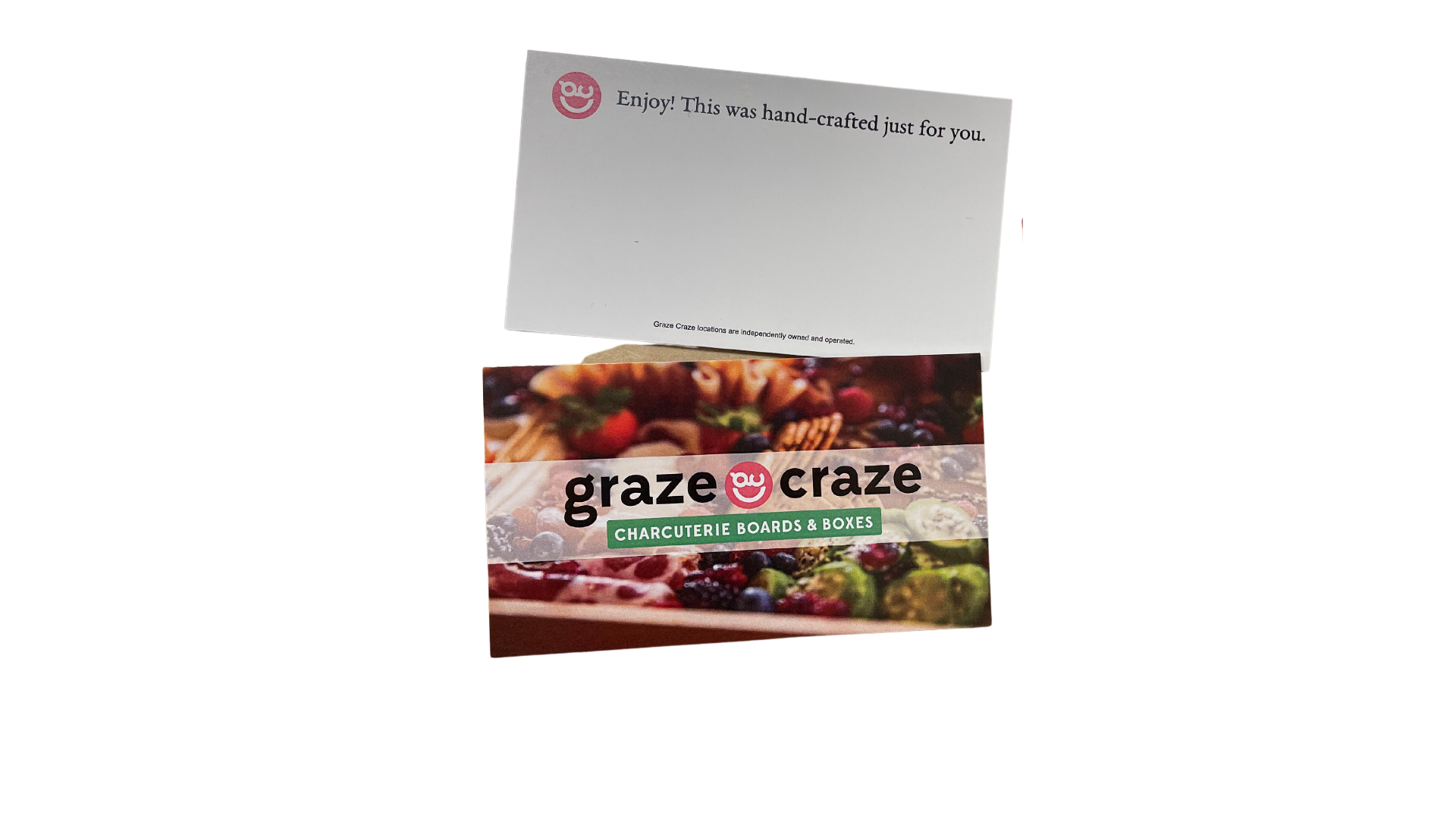 250 Note Cards (Dedication Cards) — Graze Craze Fulfillment