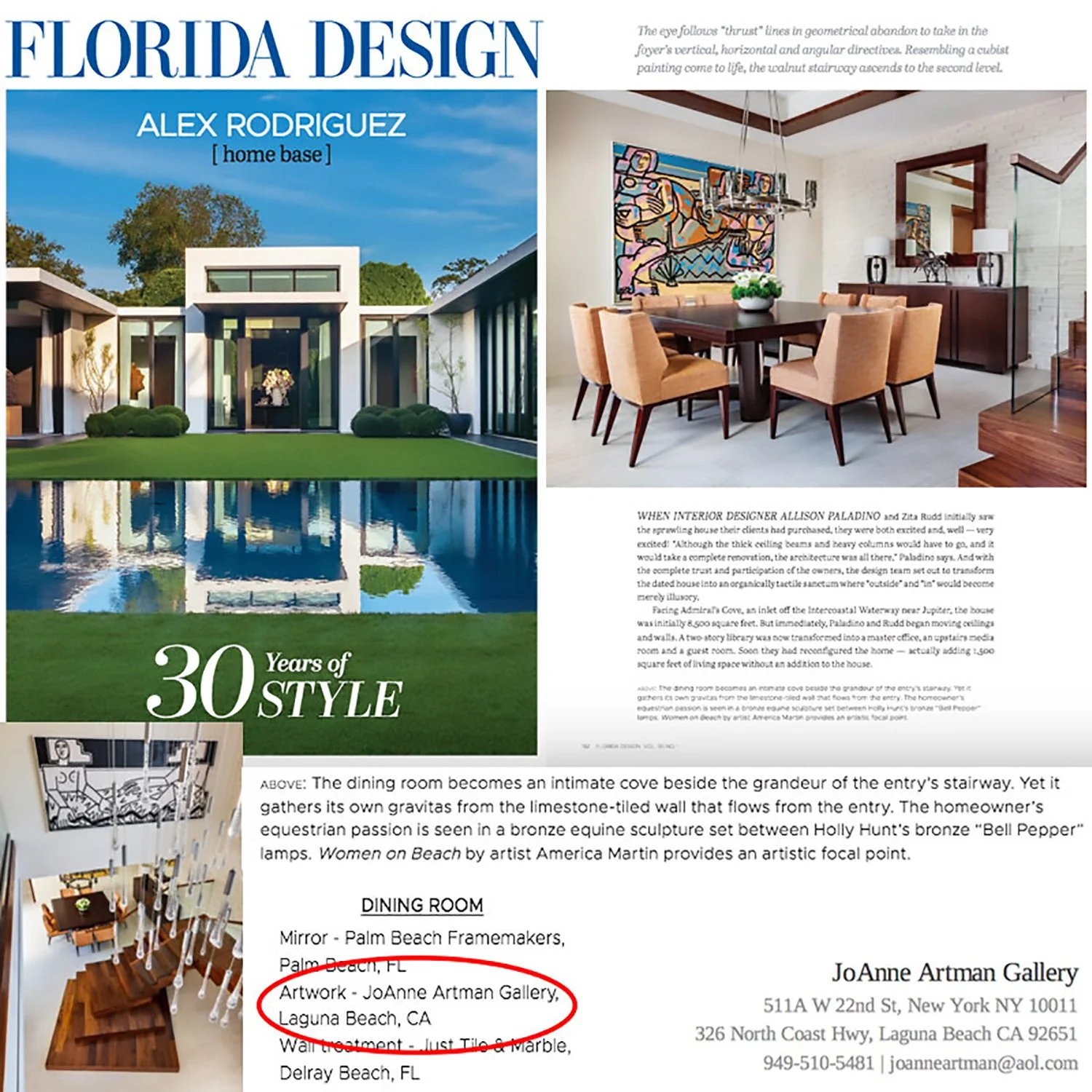 Florida Design magazine and Paladino Rudd Interior Design feature ...