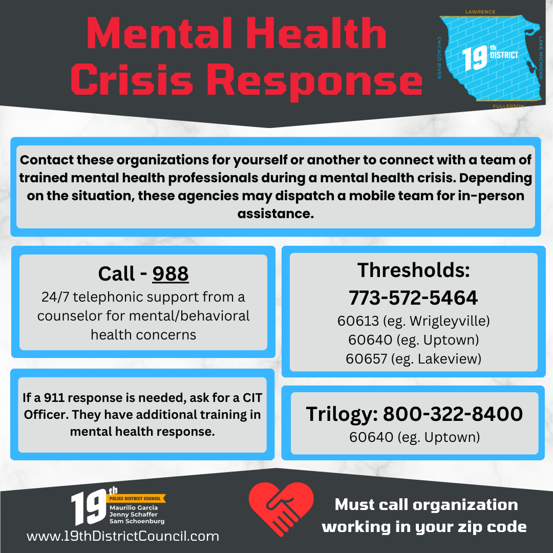 Mental Health — 19th Police District Council