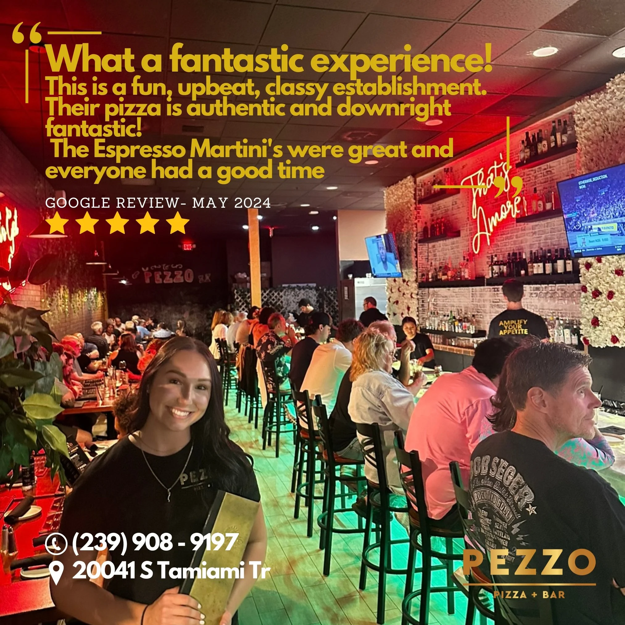 Pezzo Pictures | Pezzo Pizza + Bar | Italian Restaurant in Estero FL
