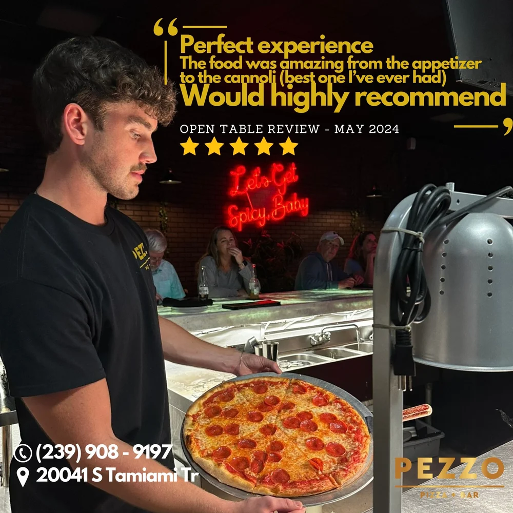 Pezzo Pictures | Pezzo Pizza + Bar | Italian Restaurant in Estero FL