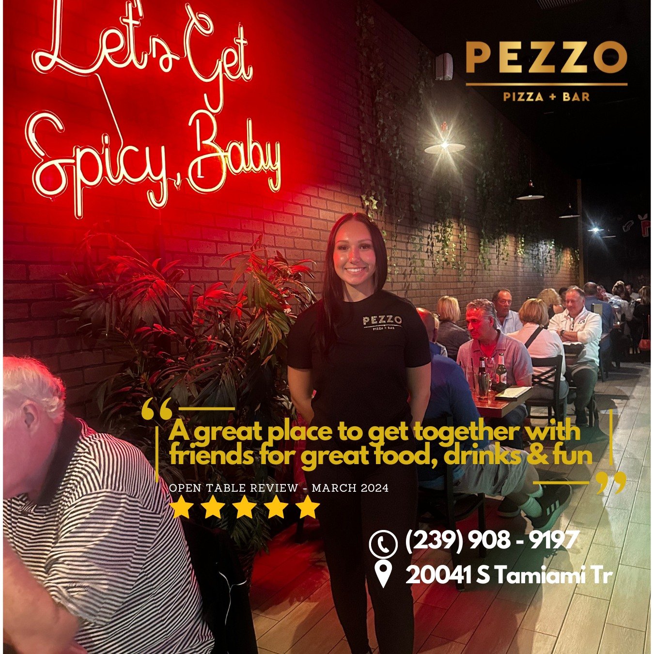 Pezzo Pictures | Pezzo Pizza + Bar | Italian Restaurant in Estero FL