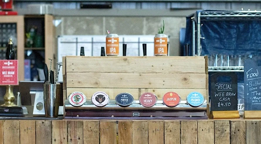 BREWERY TAP | Discover Braw Beer Today — Cross Borders Brewing Co