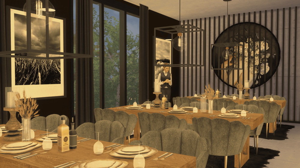 Asian Restaurant – Katesimblr Sims 4 building