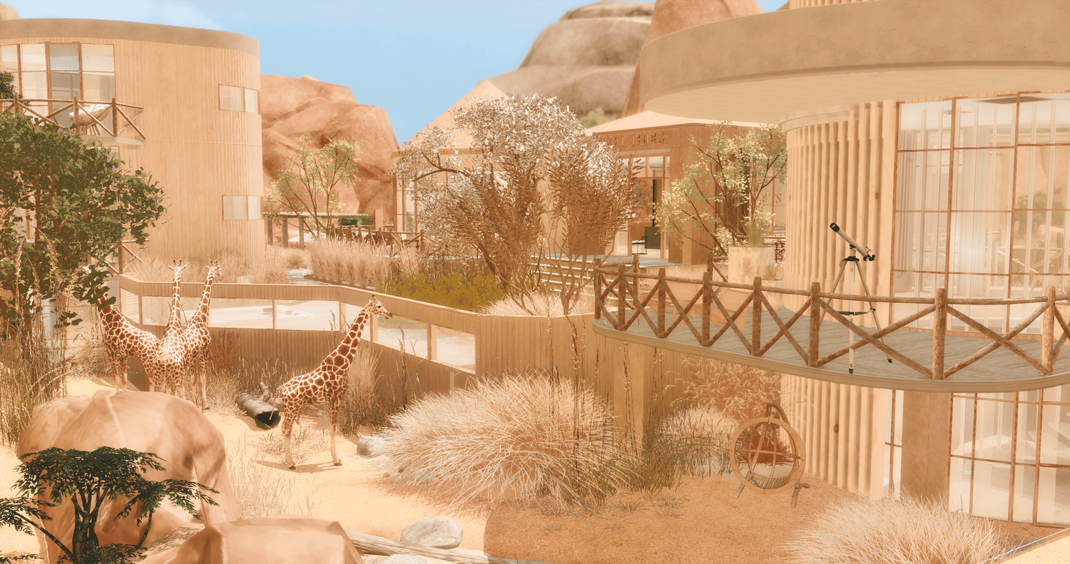 Torres Amanecer – Girls apartment – Katesimblr Sims 4 building