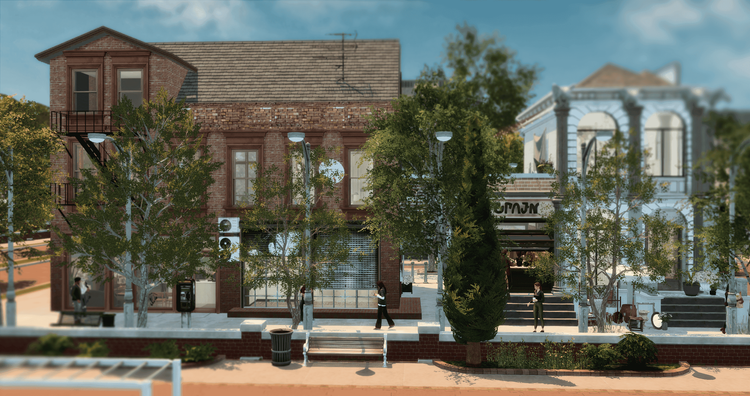 Magnolia collection – Sims 4 buildings from Katesimblr