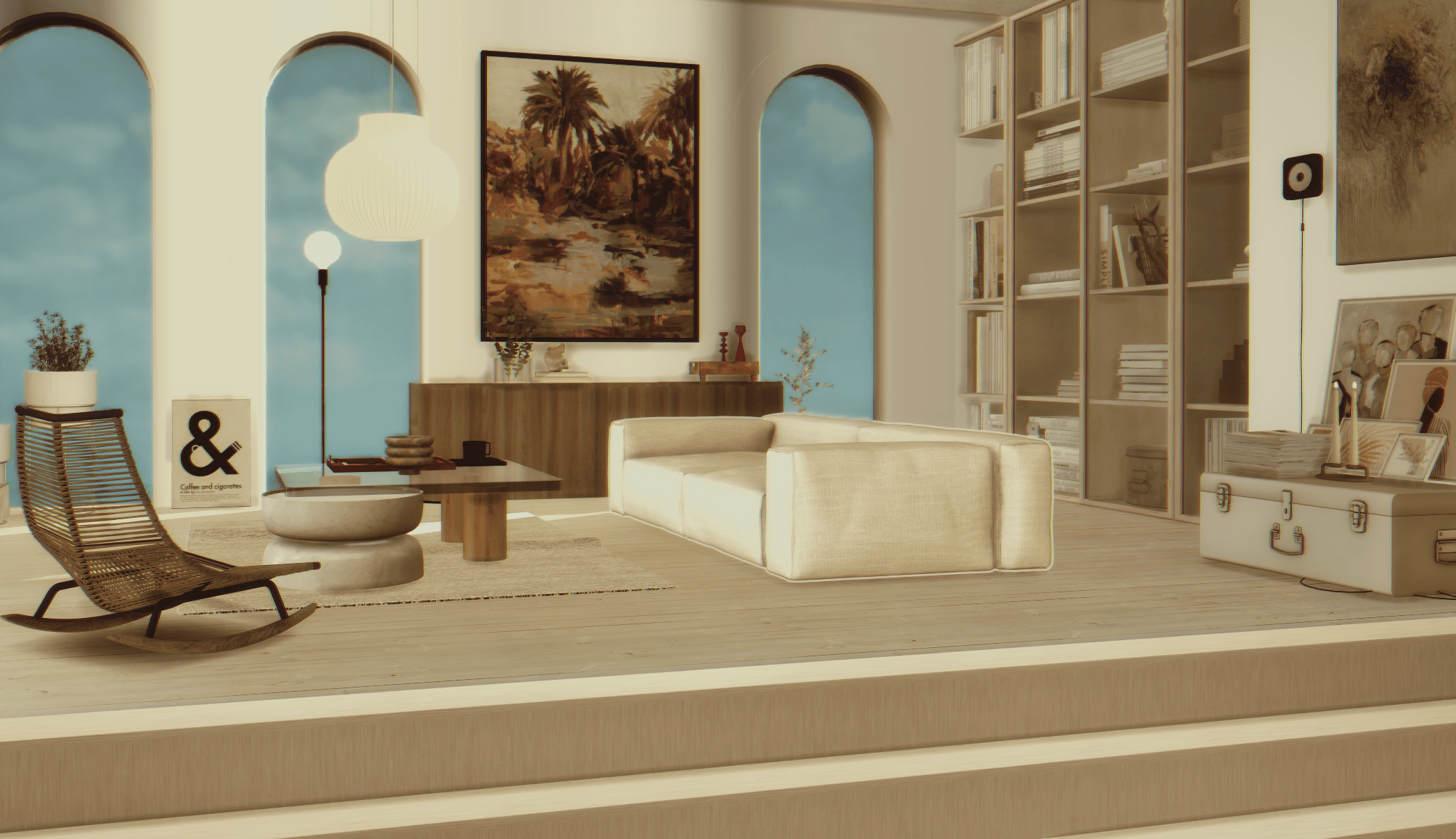 888 spire Apartment – Katesimblr Sims 4 building
